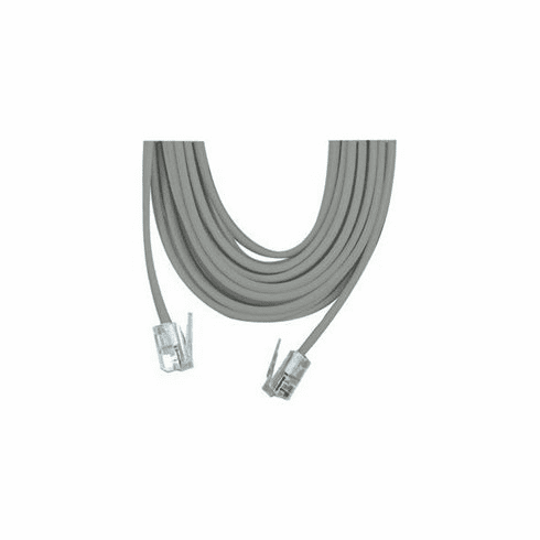 100ft rj11 telephone line cable cord wire silver – Ultra Spec Store