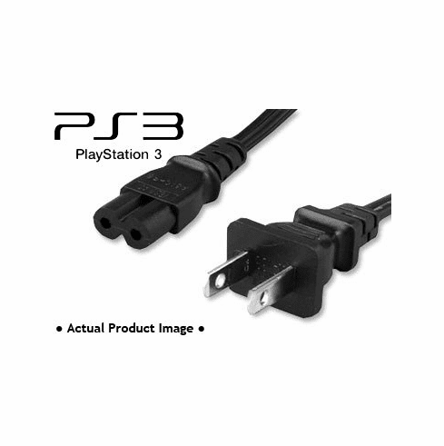 6FT Sony PlayStation 3 'Slim Edition' (PS3 Slim) AC Power Adapter Cord ...