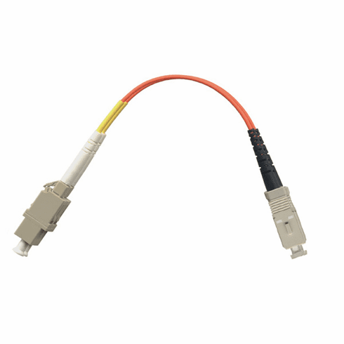 Fiber Optic Adapter Cable LC (Female) to SC (Male) Multimode (50/125 ...