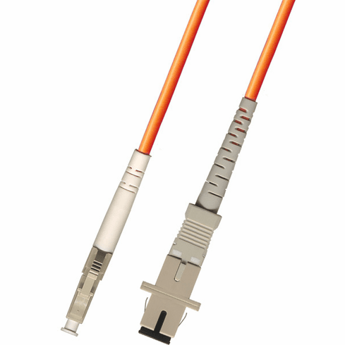 Fiber Optic Adapter Cable LC (Male) to SC (Female) Multimode (62.5/125 ...