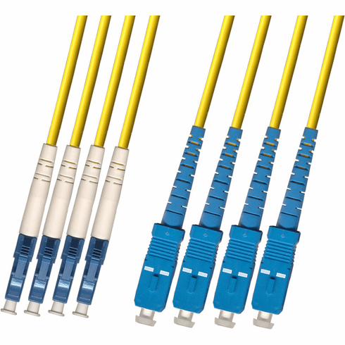 LC/SC 4 Strand Fiber Optic Cable (9/125) Singlemode 100M – Ultra Spec Store